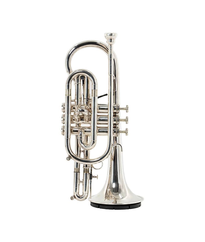 Pre-Owned Getzen Capri Cornet - Silver Plated | Used | Reverb