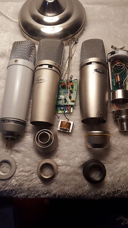 Lot ... Microphone DIY Parts Body shell/ pcb /transformer / | Reverb
