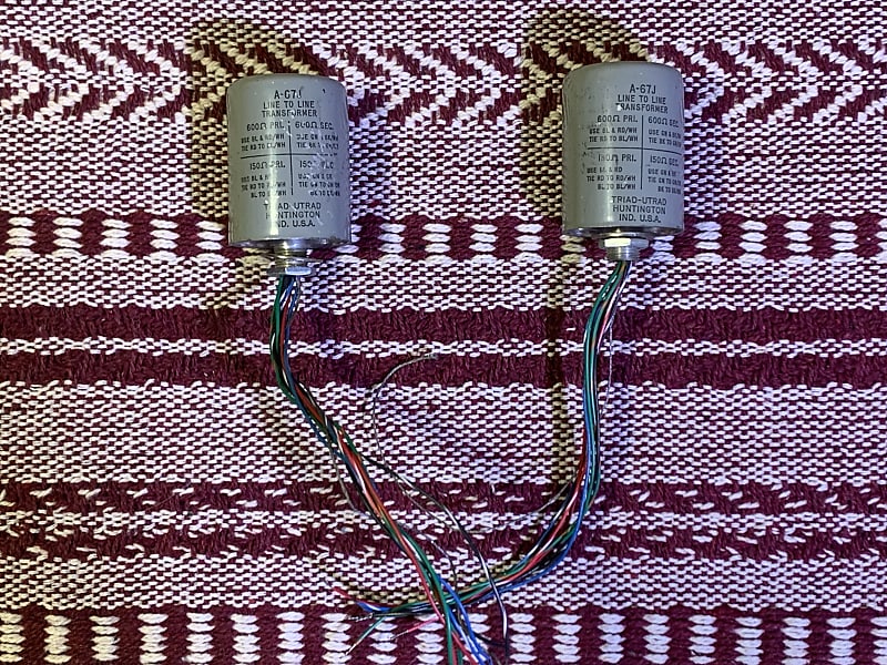 Triad Utrad A-67J Line-to-Line Audio Transformers - NEW OLD | Reverb