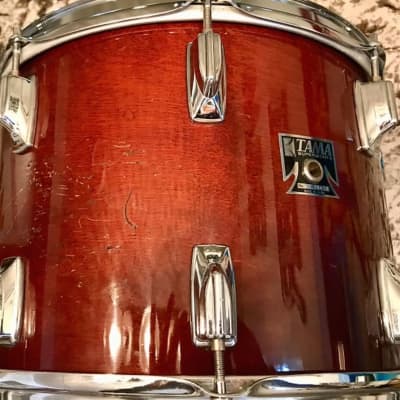Tama 10x14" Rack Tom Superstar Super Mahogany 1980s MIJ | Reverb