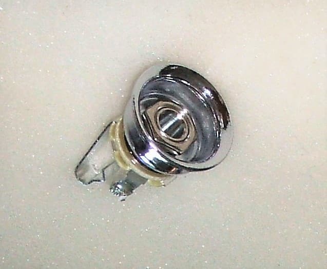 Fender Deluxe Nashville Telecaster Output Cable Jack - Chrome | Reverb