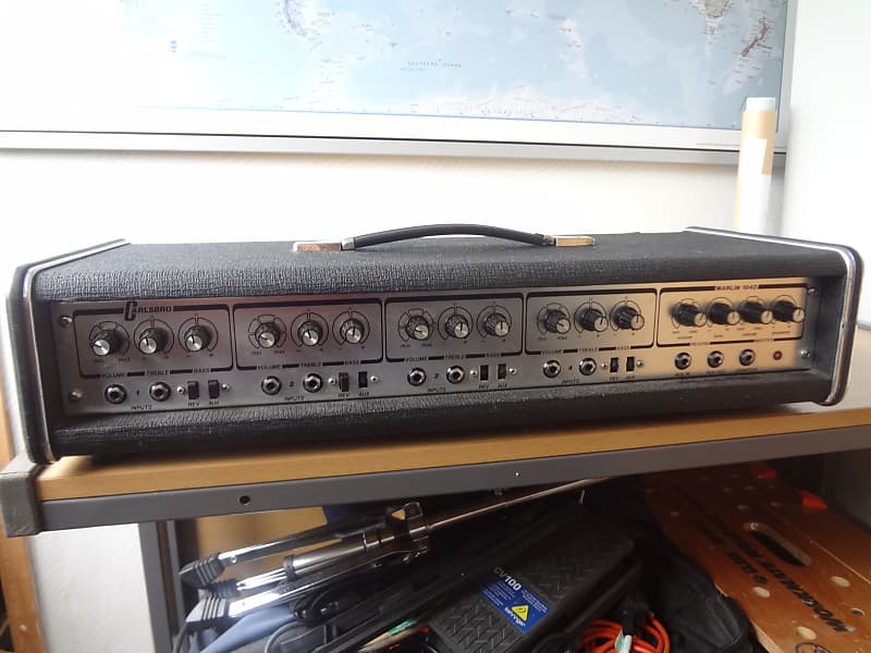 Carlsboro Marlin 150 4 channel mixer PA amp Vintage | Reverb