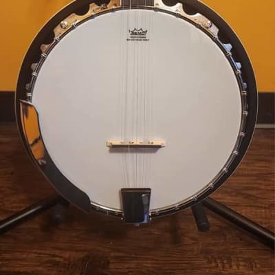 Oscar Schmidt Spalted Maple Banjo | Reverb