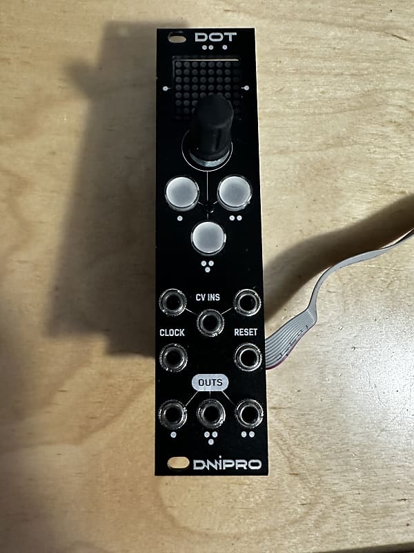 Dnipro Modular Dot Trigger Sequencer (Black) | Reverb