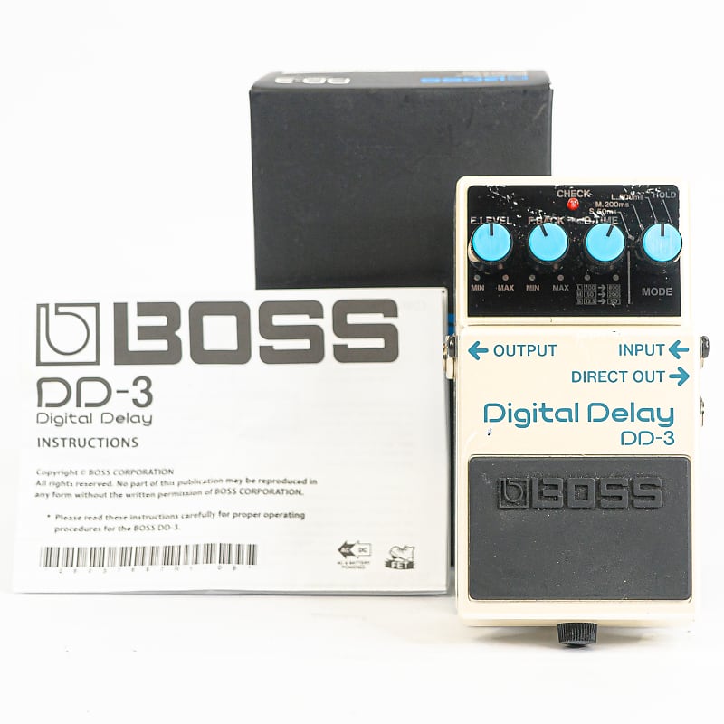 2015 Boss DD-3 Digital Delay Guitar Effect Pedal | Reverb