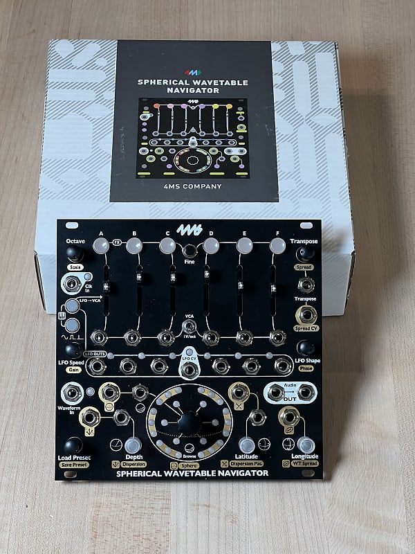 4MS Spherical Wavetable Navigator (SWN) Eurorack Wavetable | Reverb
