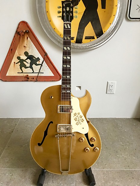 Gibson ES-295 1958 Gold | Reverb UK