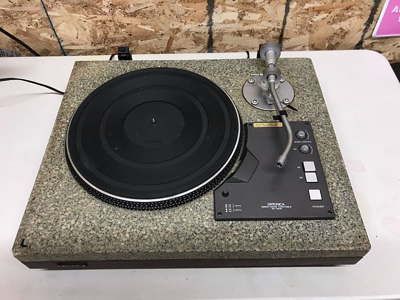 Sharp Optonica RP-3636 Granite Direct Drive Turntable | Reverb