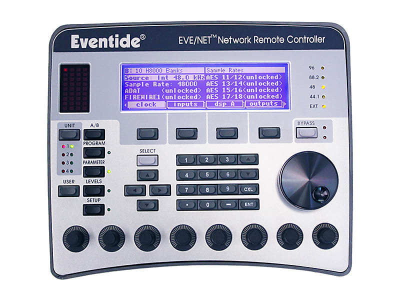 Eventide Eve / Net Remore Controller for H8000, 7600, Orville | Reverb