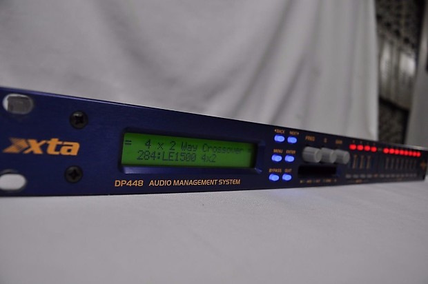 XTA DP448 Audio Management System 4 Input 8 Output | Reverb