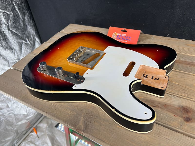 Real Life Relics Nitro Tele® Telecaster® Body Double Bound | Reverb