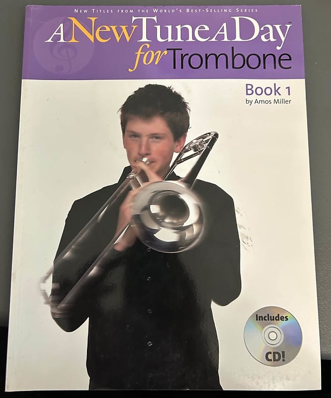 A New Tune A Day for Trombone Book 1 CD Sheet Music Lesson | Reverb UK