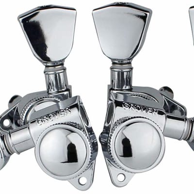 Grover 502CK Rotogrip Locking Rotomatic Tuners, Keystone | Reverb