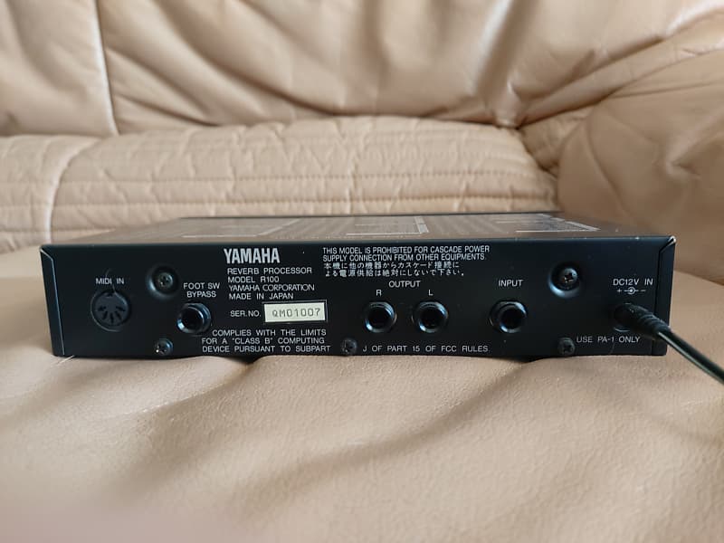 Yamaha R1OO REVERB PROCESSOR VINTAGE | Reverb Australia