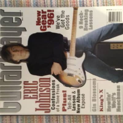 Guitar Player Magazine Back Issue May 1995: Eric Johnson | Reverb