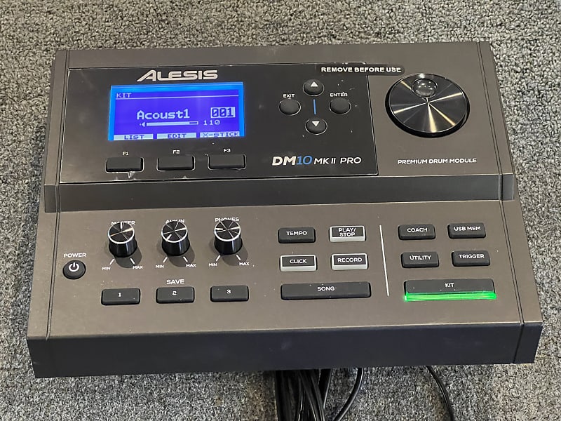 Alesis DM10 MKII Pro Electronic Drum Module with Power Supply | Reverb