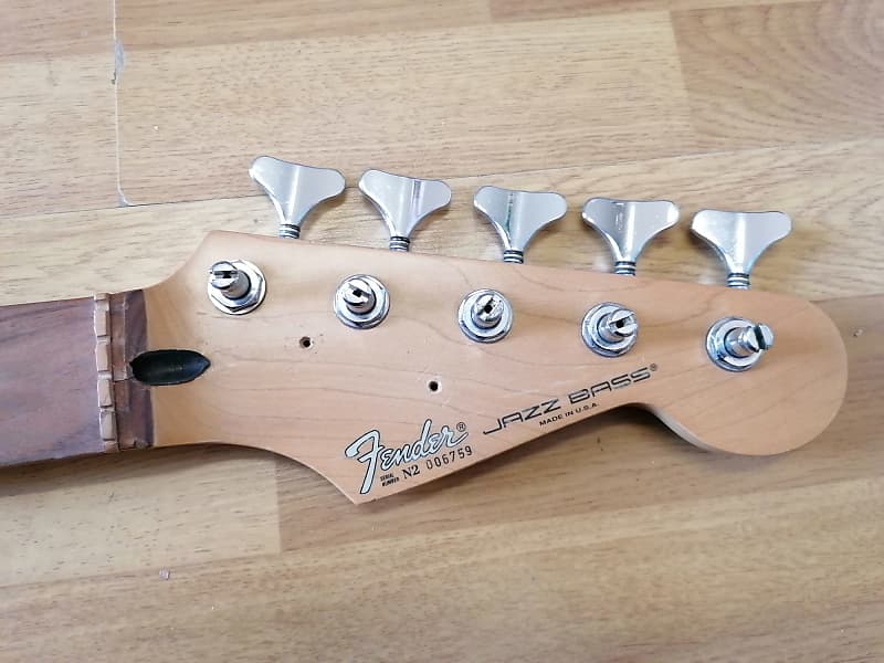 fender jazz bass plus V 2000 NECK + gotoh tuners | Reverb