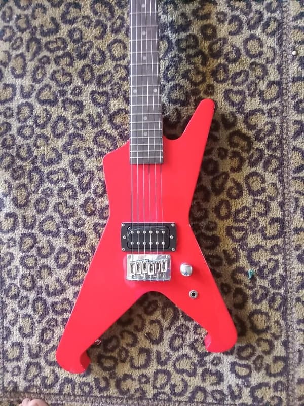 First Act RAD X Flying V ish electric guitar mini mid 90s? - | Reverb