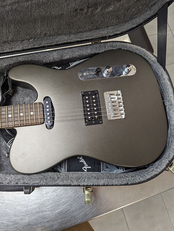 Fender Squier Telecaster Early 2000's - Black matte type | Reverb