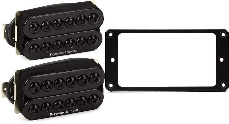 Seymour Duncan Invader Humbucker 2-piece Pickup Set - Black | Reverb