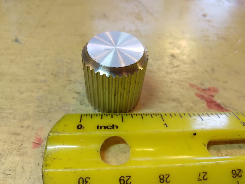 Unbranded Knob 1980s. Silver | Reverb