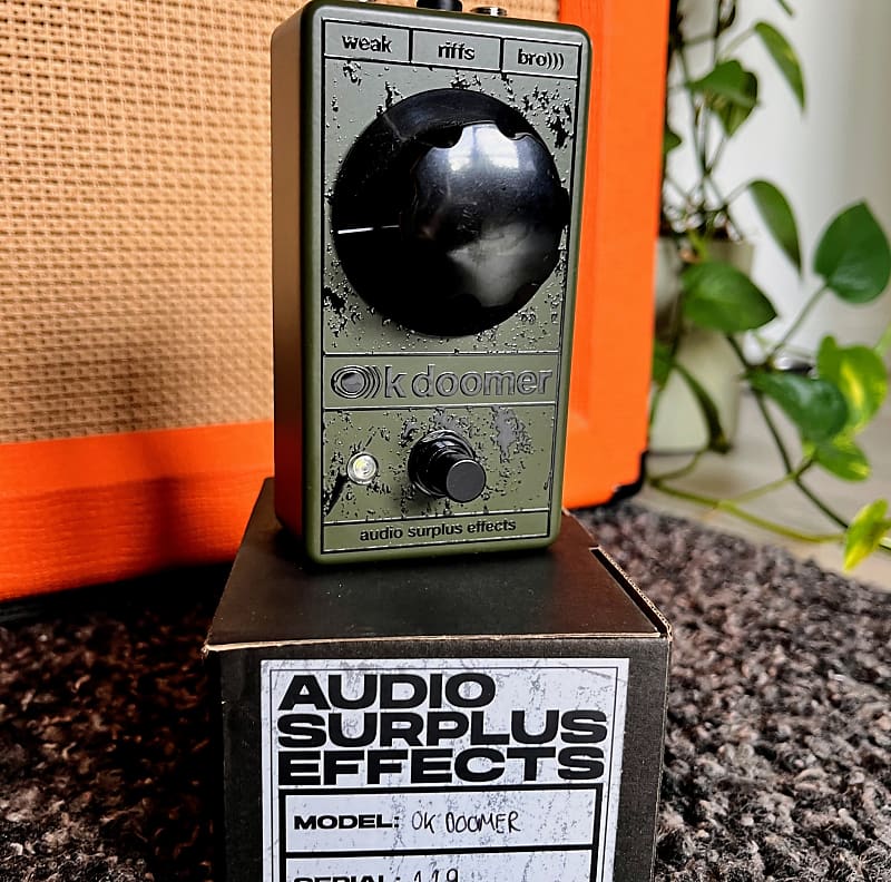 Audio Surplus Effects Ok Doomer 2023 - Army Green | Reverb