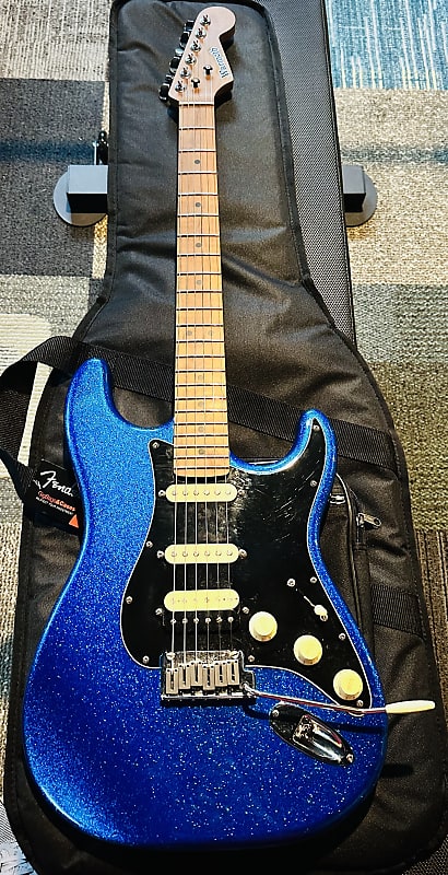 Warmoth Stratocaster 2023 - Blue sparkle | Reverb