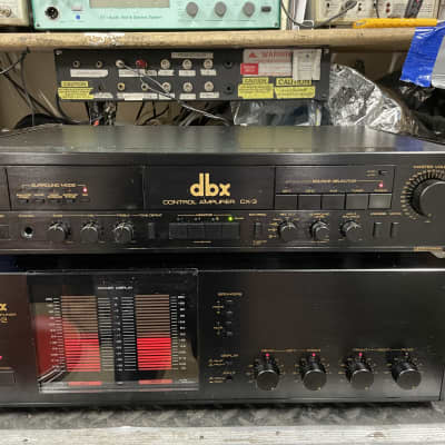 dbx dbx BX-2 power amplifier and CX-2 preamplifier. SERVICED! | Reverb