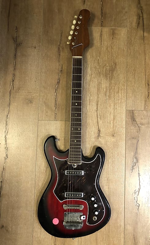 Teisco 2 Pickup MIJ 1970 Redburst | Reverb