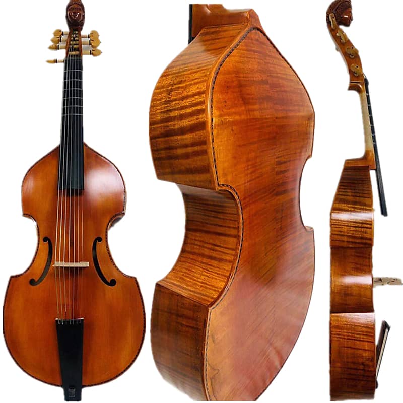 Baroque Style SONG Maestro 7 strings 27" viola da | Reverb