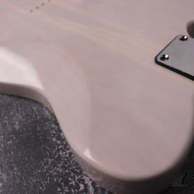 Tele Body With Strat Contours 3 Piece Ash White | Reverb