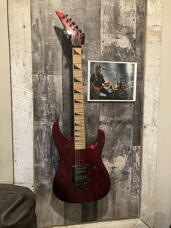 Jackson DK2M Dinky 1H Limited Edition 2007 Red Ghost Flame | Reverb