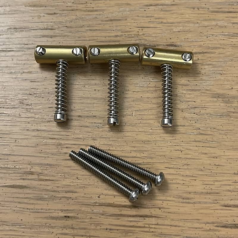 RARE Fender American Vintage Left Hand Brass Tele Bridge | Reverb UK