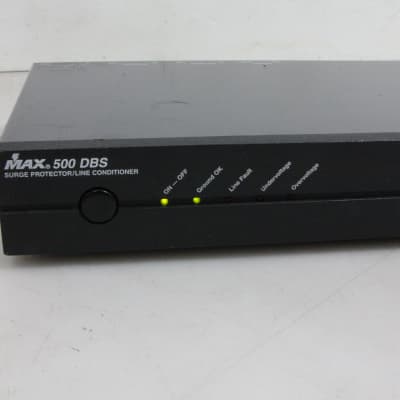 Panamax Max 500 DBS - 7 Outlet Surge Protector - 120V - Black | Reverb