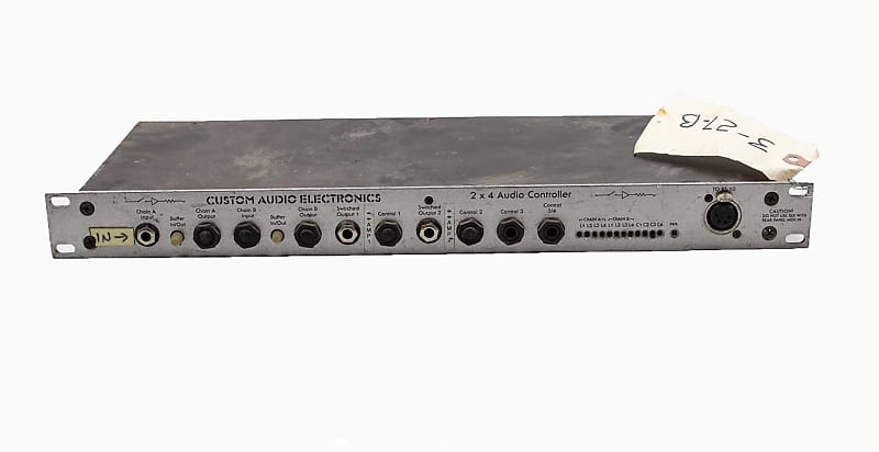 Custom audio electronics 2x4 switcher | Reverb