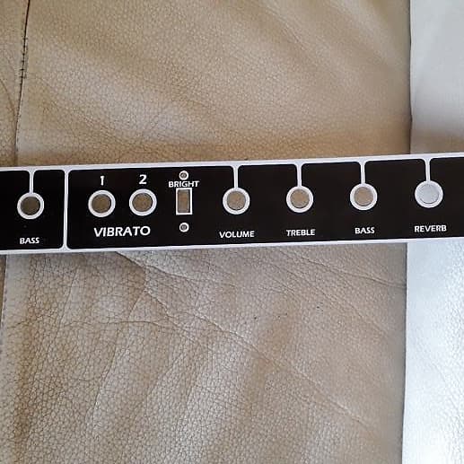 Fender Pro Reverb faceplate | Reverb