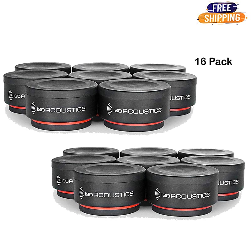 IsoAcoustics ISO-PUCK Mini Vibration Isolators for Small | Reverb