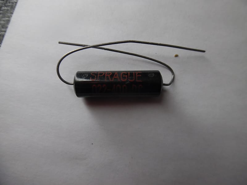 Gibson Sprague Black Beauty Tone Cap Capacitor 1960's | Reverb