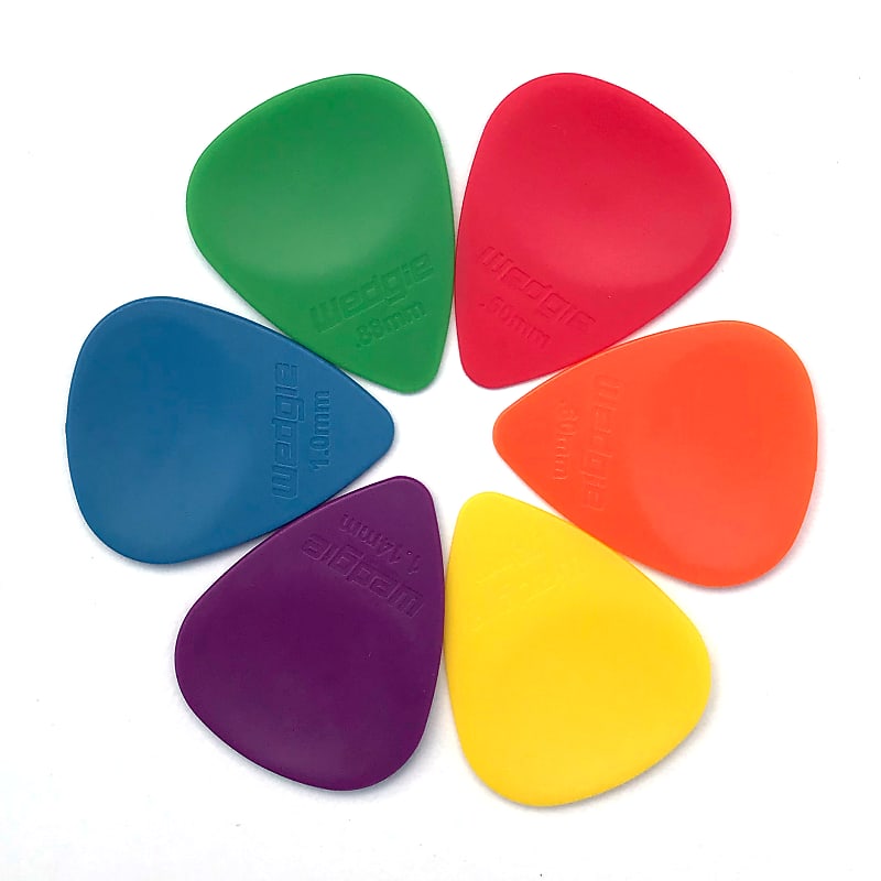 Wedgie Delrin EX Guitar Pick Sampler Variety Pack | Thin, | Reverb