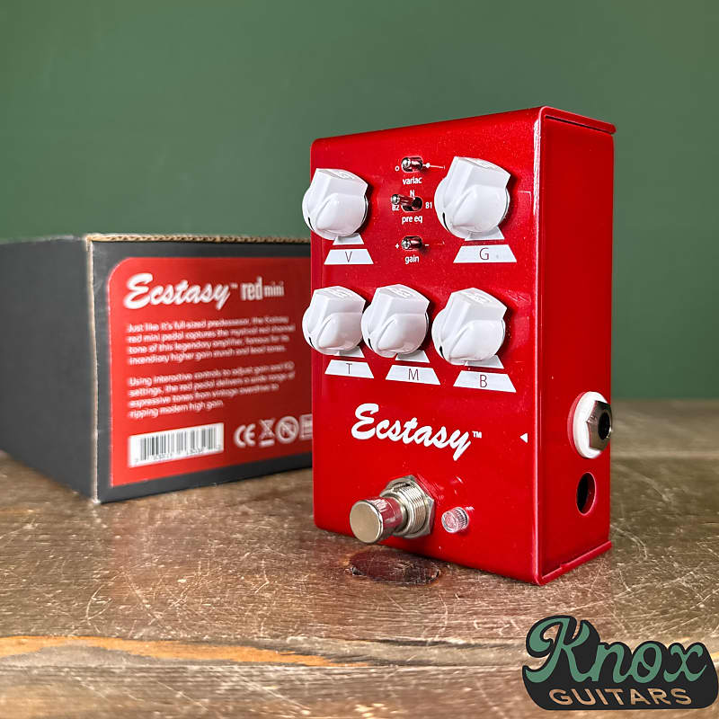 Bogner Ecstasy Red Mini Overdrive 2018 - Red | Reverb