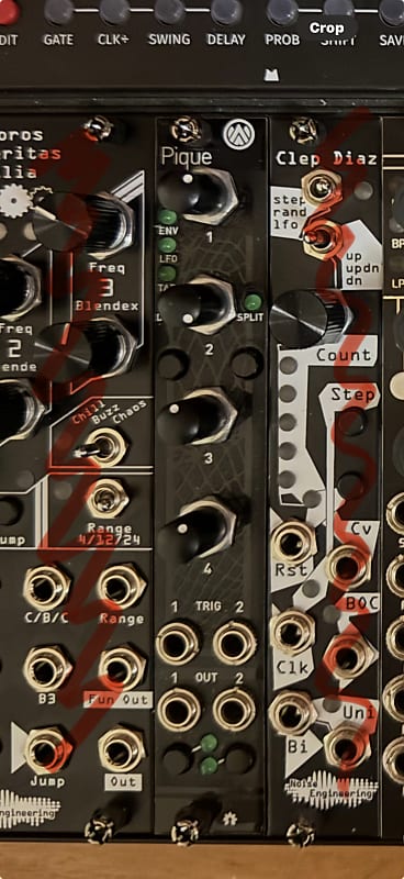 Pique Peaks Clone 2020 - Black | Reverb