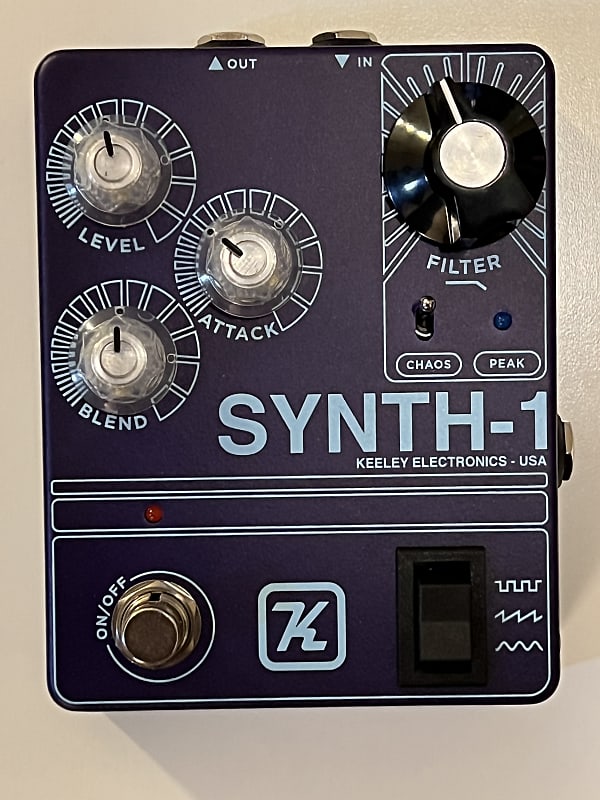 Keeley Synth 1 Cyanosic Purple Custom Shop | Reverb