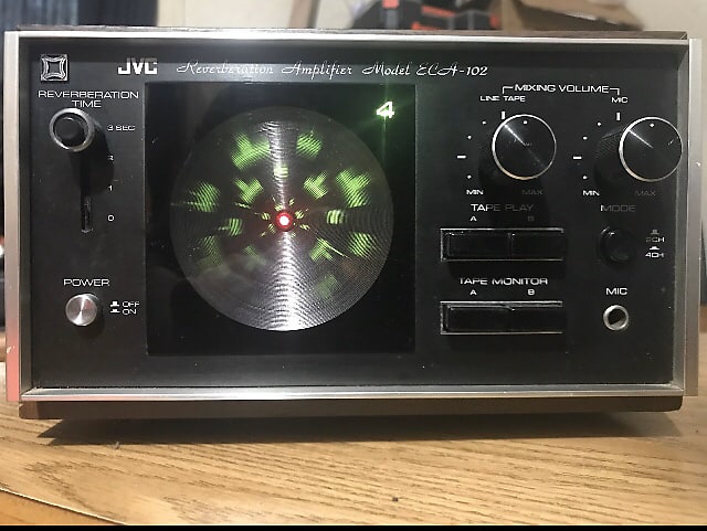 JVC Vintage ECA-102 stereo reverb unit | Reverb