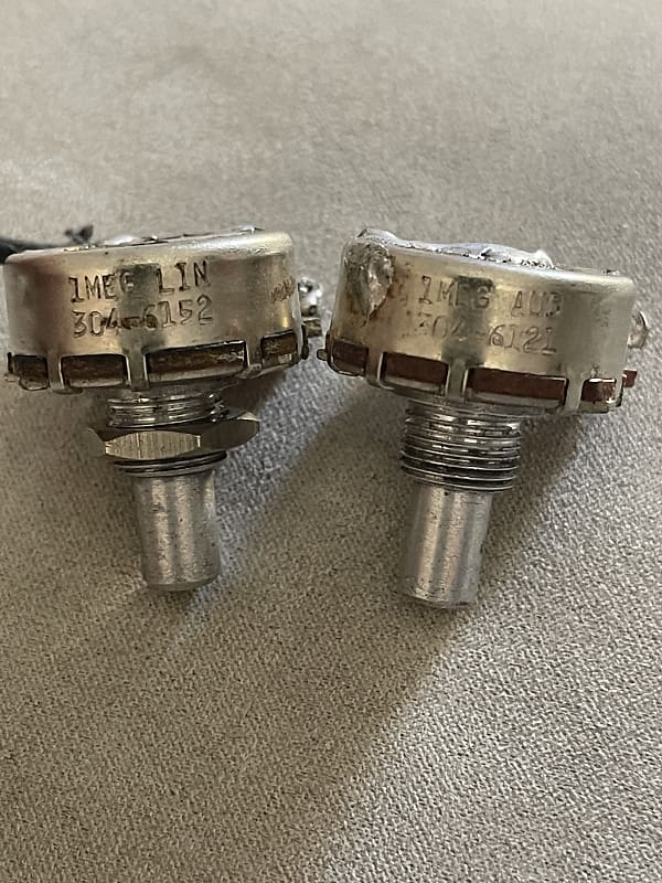 Fender Telecaster Stackpole pots 1961 | Reverb UK