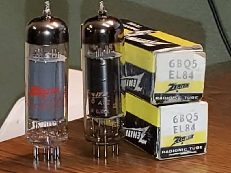EL84/6BQ5 Zenith NOS/NIB tightly MaxiMatcher2 matched strong | Reverb