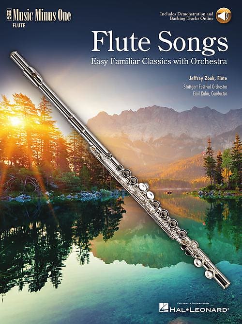 Flute Songs Easy Familiar Classics With Orchestra Music Minus | Reverb