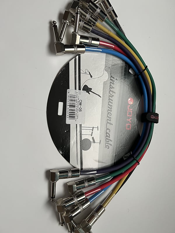 Joyo JOYO | CM05 | Patch Cables | 1.2ft for Bass / Guitar | | Reverb