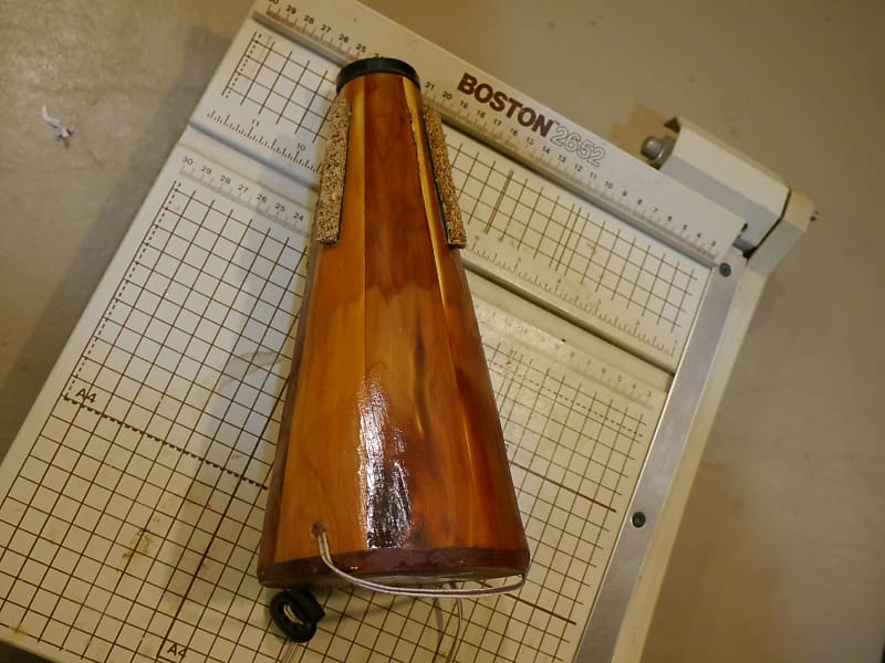 Handmade Bt5 French horn mute in Cedar wood new | Reverb