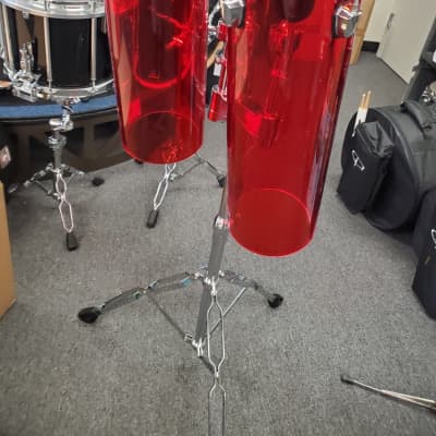 RL Drums Octoban set/stand 2023 - See Thru Red | Reverb