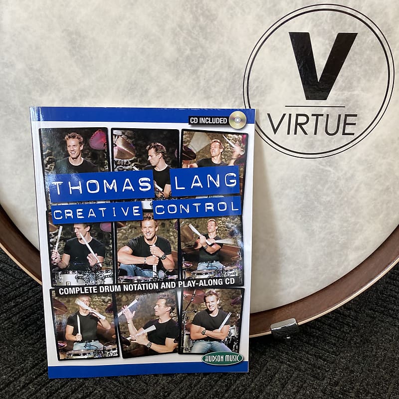 BOOK - Thomas Lang Creative Control Instructional Drum | Reverb